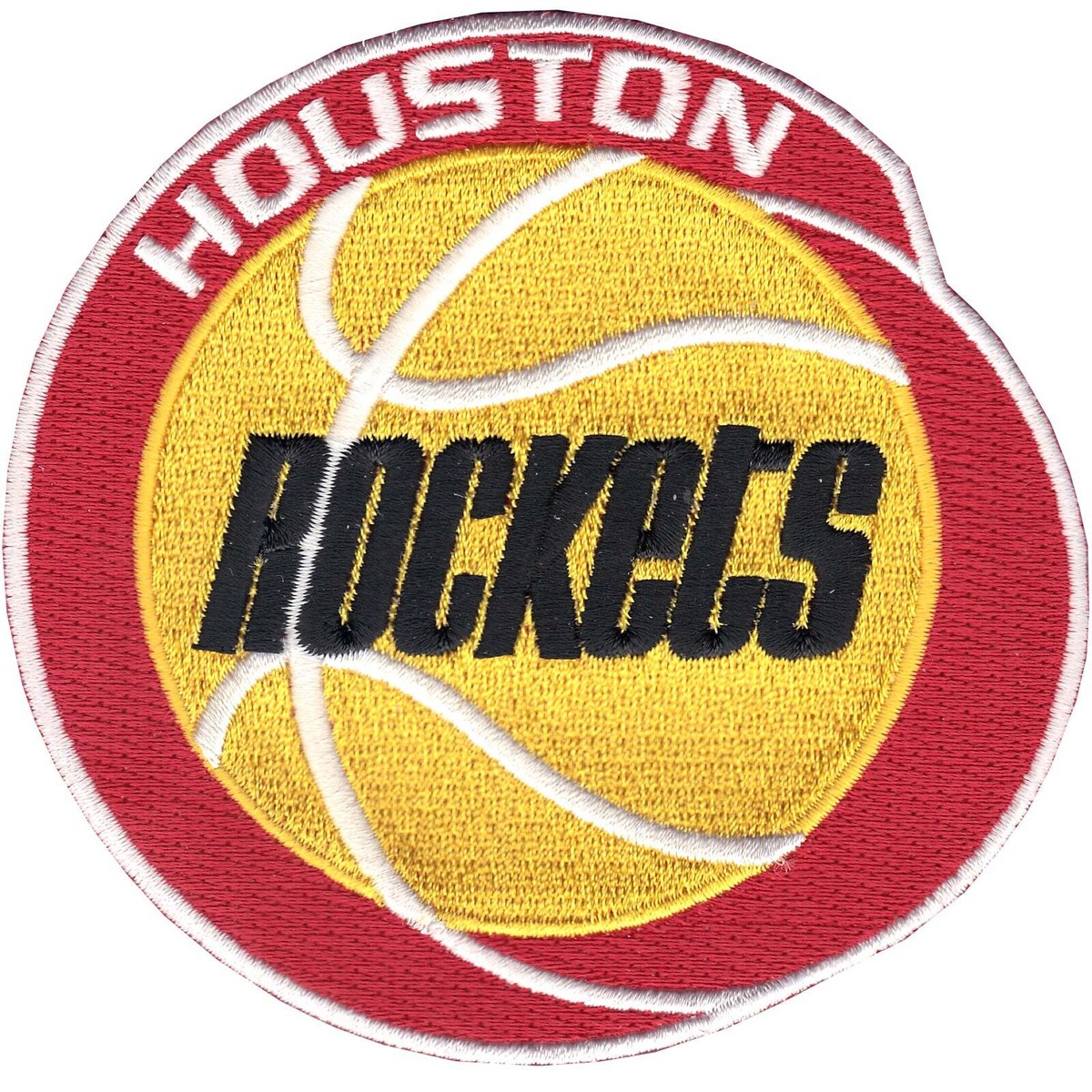 1990 Houston Rockets Logo Original Vintage 1990s Clyde Drexler Houston