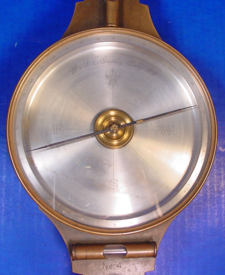 1868 Gurley Plain Compass w/Orig. Box - Large Early Example | eBay