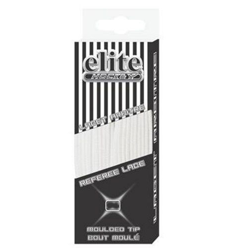 Elite Hockey Referee Skate Laces - All White (NEW) | eBay