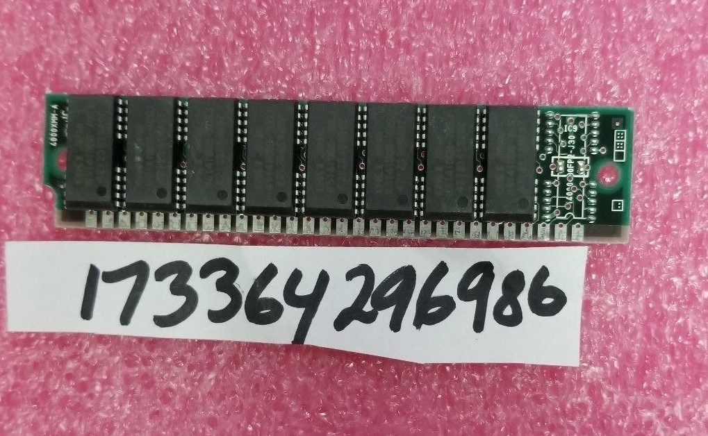 1MB 30-Pin 8-Chip Parity 70ns FPM Memory SIMM FOR 386 AND 486 NON-ECC ...