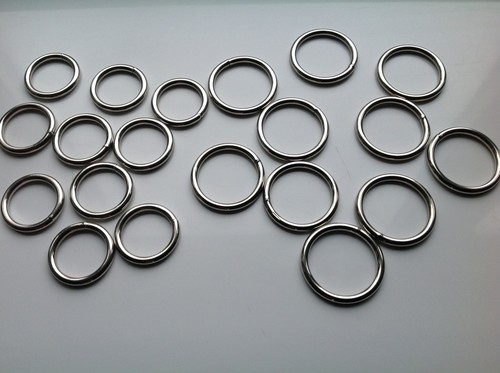 Quality Metal Round Welded O Rings 20mm or 25mm 38mm 50mm | eBay UK