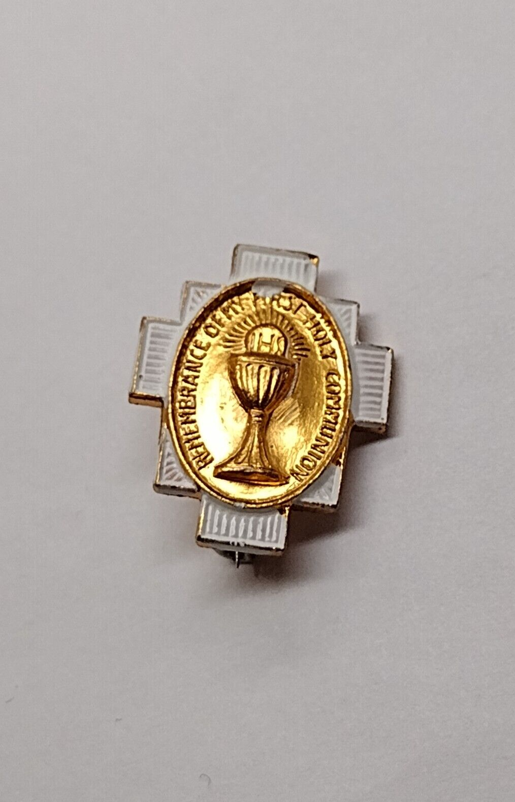 Remembrance Of My First Holy Communion Religious Lapel Pin | eBay