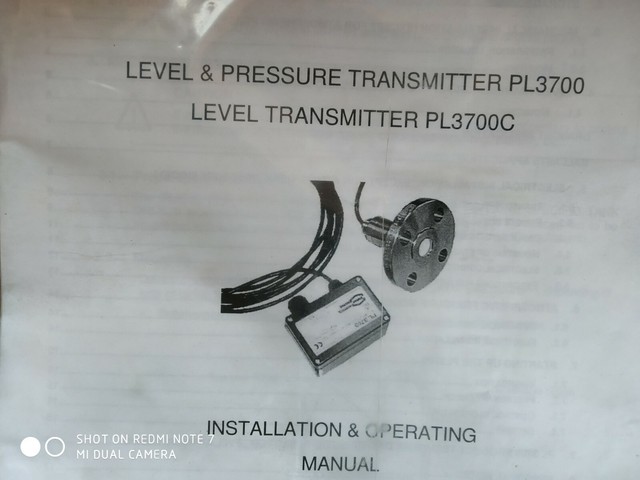 Honeywell Level & Pressure Transmitter PL3700 for sale online | eBay