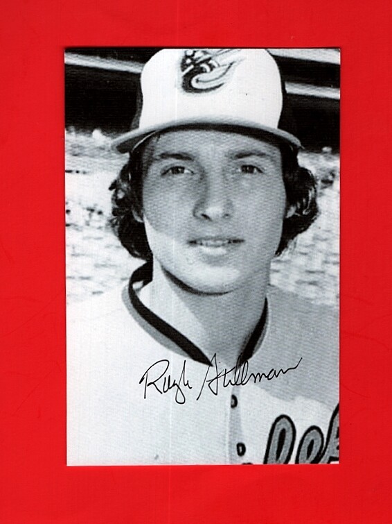 ROYLE STILLMAN BALTIMORE ORIOLES AUTOGRAPHED 4X6 PHOTO | eBay