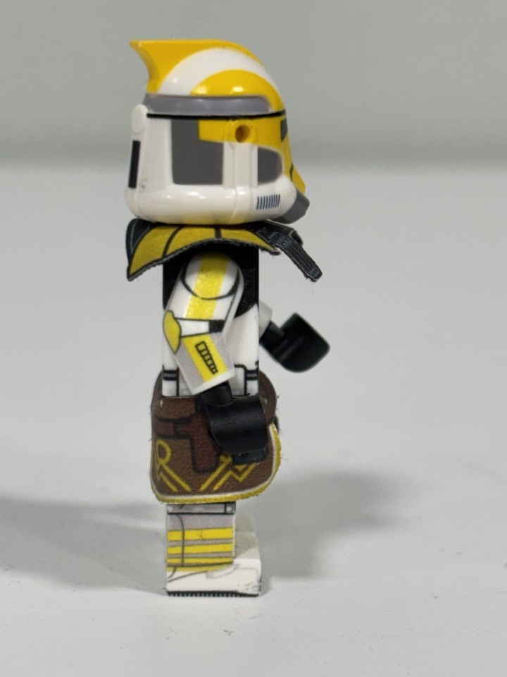Custom Lego 327th ARC Trooper, Real parts with custom printing and ...