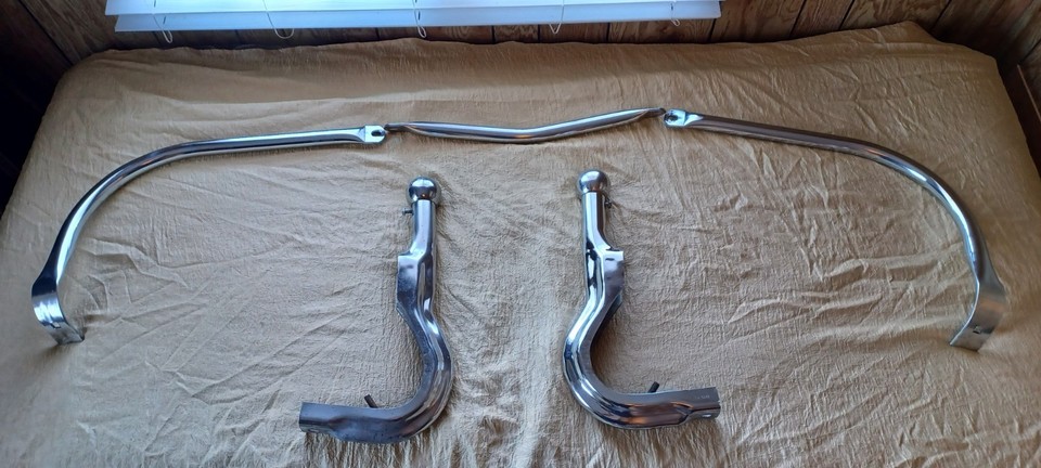 Vintage KARGARD by ERIE MANUFACTURING CO. CHICAGO Bumper guar deluxe ...