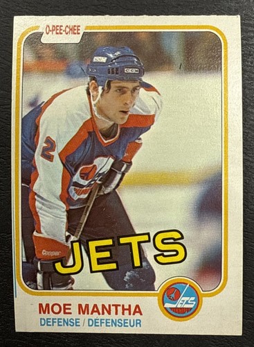 1981-82 O-Pee-Chee OPC Hockey - #373 Moe Mantha RC - Winnipeg Jets | eBay