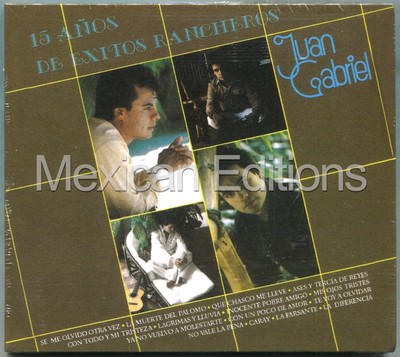 Juan Gabriel 15 Años De Exitos Rancheros Mexican Edition CD | eBay
