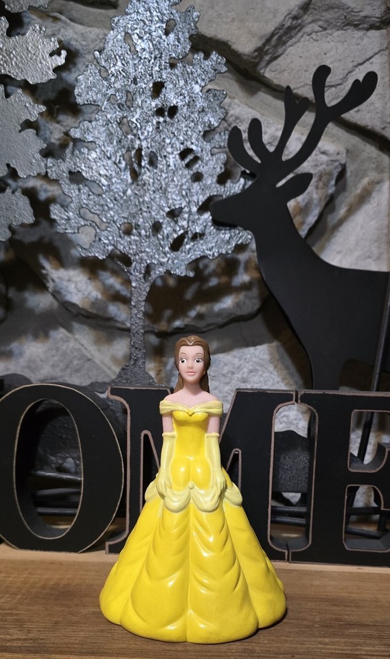 VINTAGE Disney Beauty and The Beast BELLE Rubber Hand Puppet Pizza Hut ...