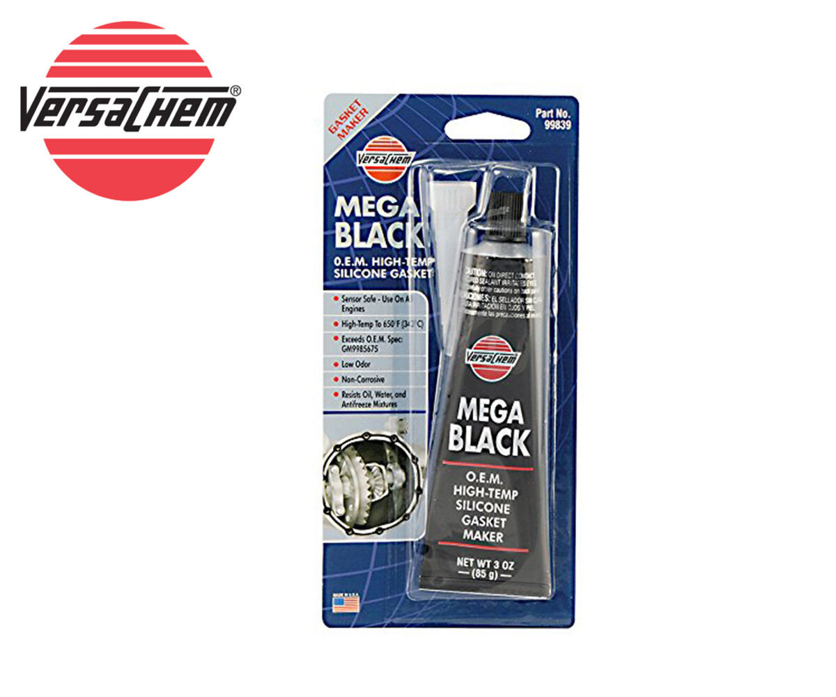 VERSACHEM MEGA BLACK High Temperature OEM Spec Silicone Gasket Maker ...