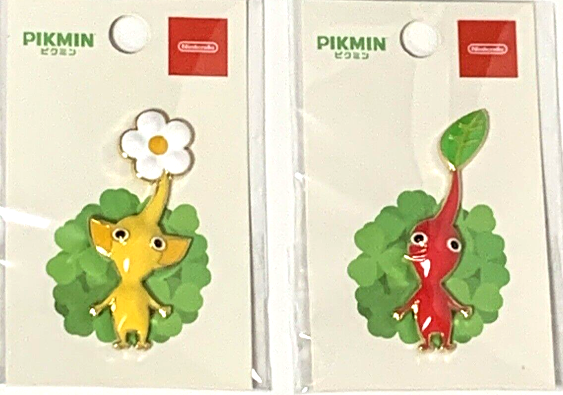 Pikmin+Red+pikmin+Pin+Badge+Nintendo+Tokyo%2FOsaka+Official for sale ...