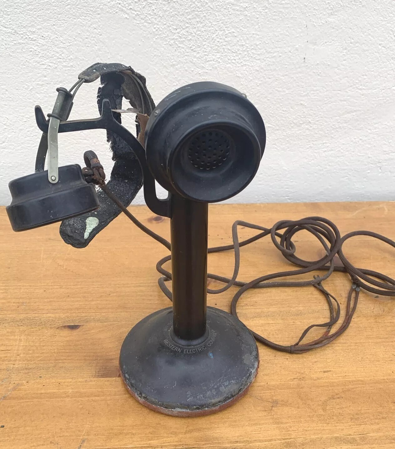 Old Antique Candlestick Telephone Phone Western Electric | eBay