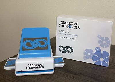Creative Memories Paisley Decorative Border Punch Scrapbooking Tool | eBay
