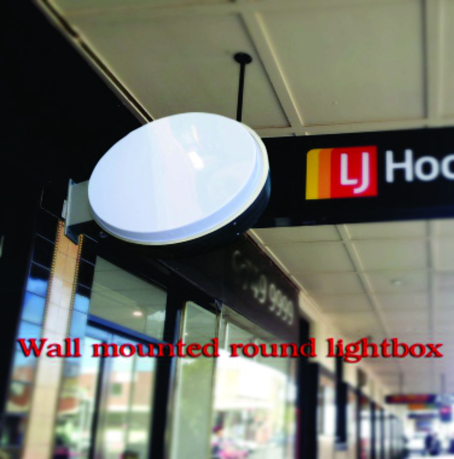 circular lightbox, round LED lightbox, , 800mm diam, 24 Hr delivery, OZ ...