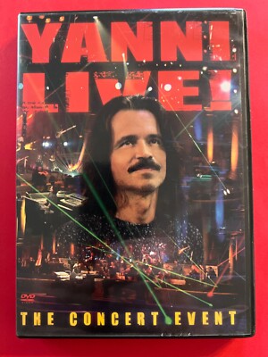 Yanni Live: The Concert Event (Excellent Condition DVD) With Concert ...