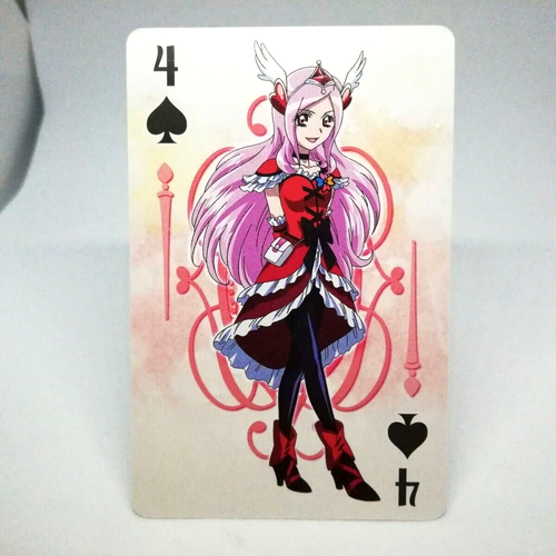 4 Cure Passion Spade Pretty Cure All Stars New Stars 2 Playing Cards ...