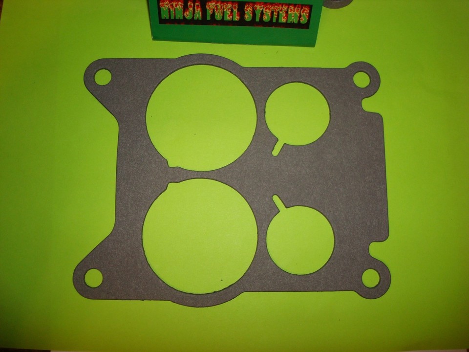 ROCHESTER QUADRAJET CARBURETOR BASE PAPER GASKET 1/16 THICK PAIR G729 ...