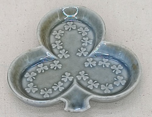 Wade Irish Porcelain Shamrock Pin/Trinket Dish Made In Ireland by WADE ...