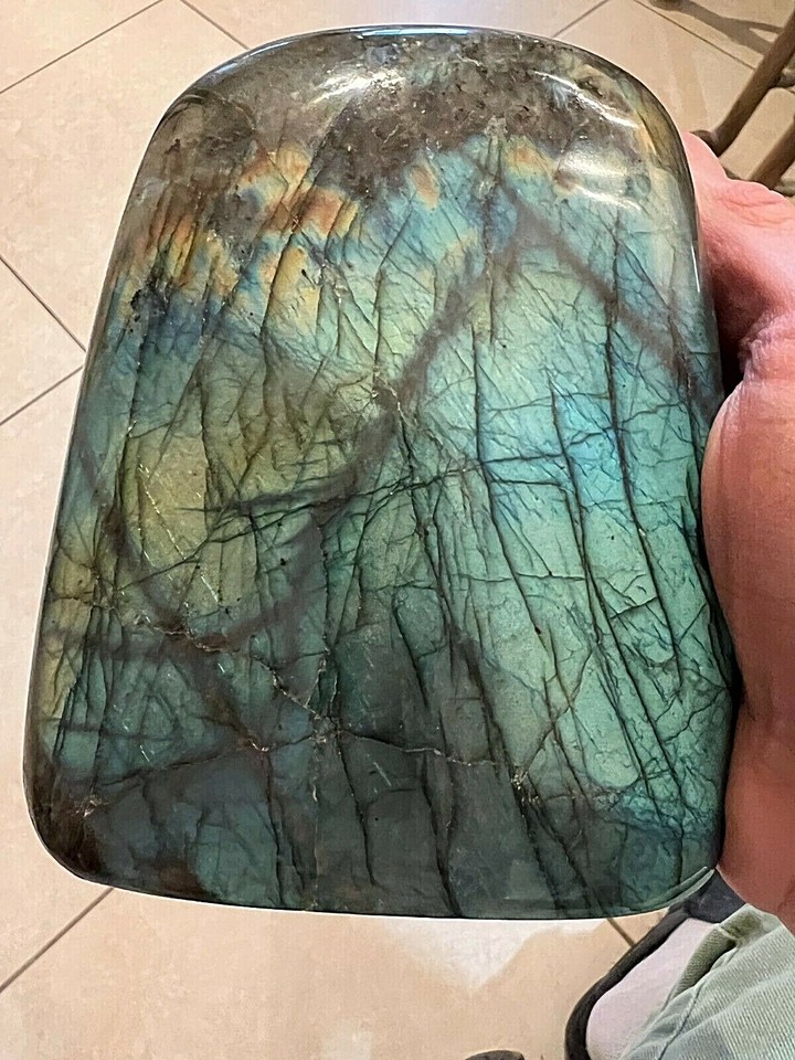 Labradorite Crystal Mineral Gemstone Artisan polished Large Tower ...