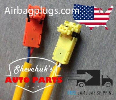 Nissan Rogue 15 16 17 18 19 Driver Airbag Clock spring Plug Connector ...