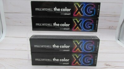 4 Paul Mitchell The Color XG DyeSmart 7PN-7/80 Md Pearl Natural Blonde ...