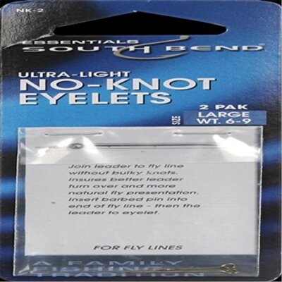 SOUTH BEND Crystal River NK-2 No Knot Eyelets (Large), Multi, One Size ...