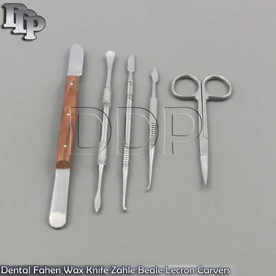 Dental Fahen Wax Knife Zahle Beale Lecron Carvers Surgical Iris Tissue ...