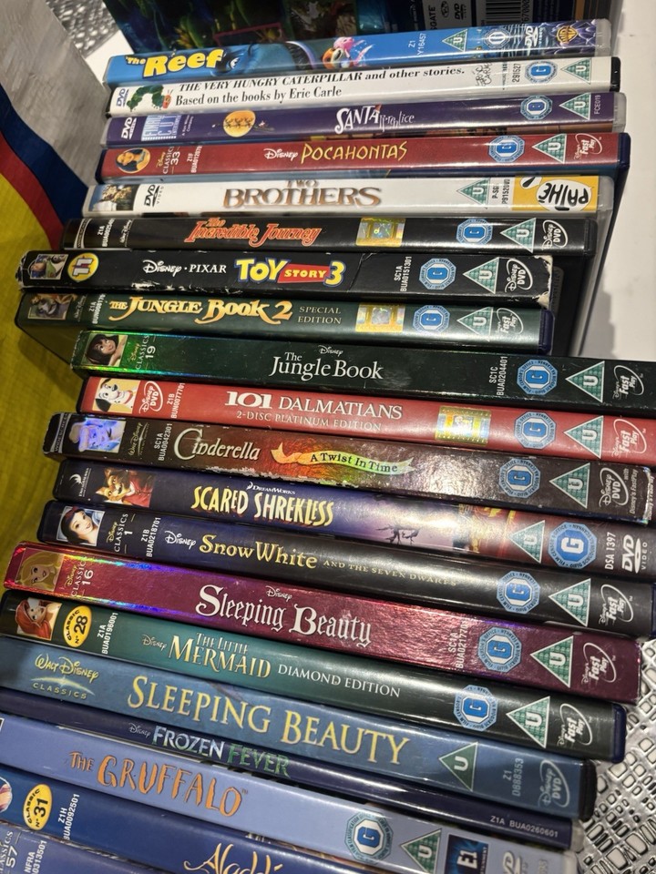 Kids DVD Job Lot, U & Pg Rating | eBay UK