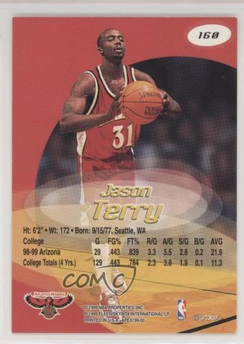 1999-00 Skybox Apex Jason Terry #160 Rookie RC | eBay