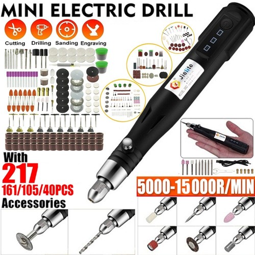 USB Mini Electric Grinder Drill Engraving Pen Polishing Machine Rotary ...