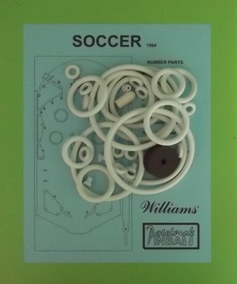1964 Williams Soccer pinball rubber ring kit | eBay