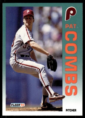 1992 Fleer Baseball Card Pat Combs Philadelphia Phillies #525 | eBay
