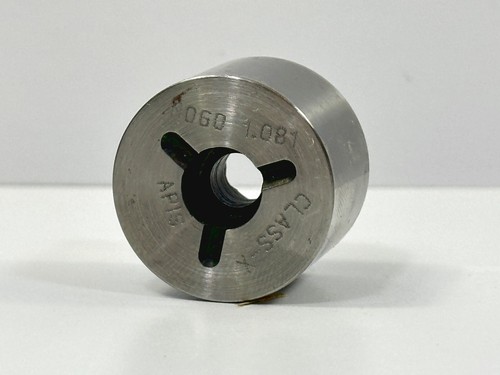 APIS 1.081"" NOGO Class-X ID TRI-LOCK Plug Pin Gage Used 1 pc D | eBay