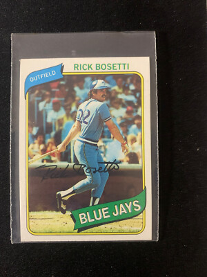 1980 Topps - #277 Rick Bosetti | eBay