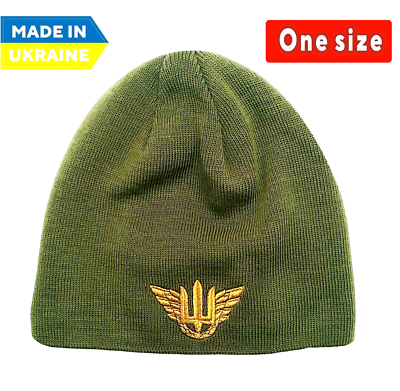 Ukraine Army Military Hat (Ukrainian Air Force) Fleece Lined. One size ...
