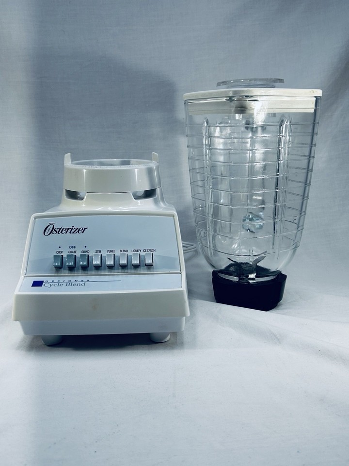 Vtg Osterizer Designer Cycle Blend 8 Speed Almond Model 887-20H Tested ...