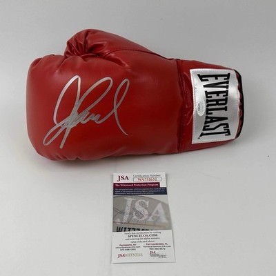 Autographed/Signed Jake Paul Red Everlast Boxing Glove JSA COA Auto | eBay