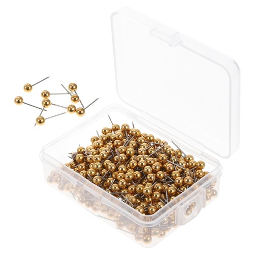 400 PCS Round Thumb Tacks Thumbtacks for Hanging Push Pins Map | eBay