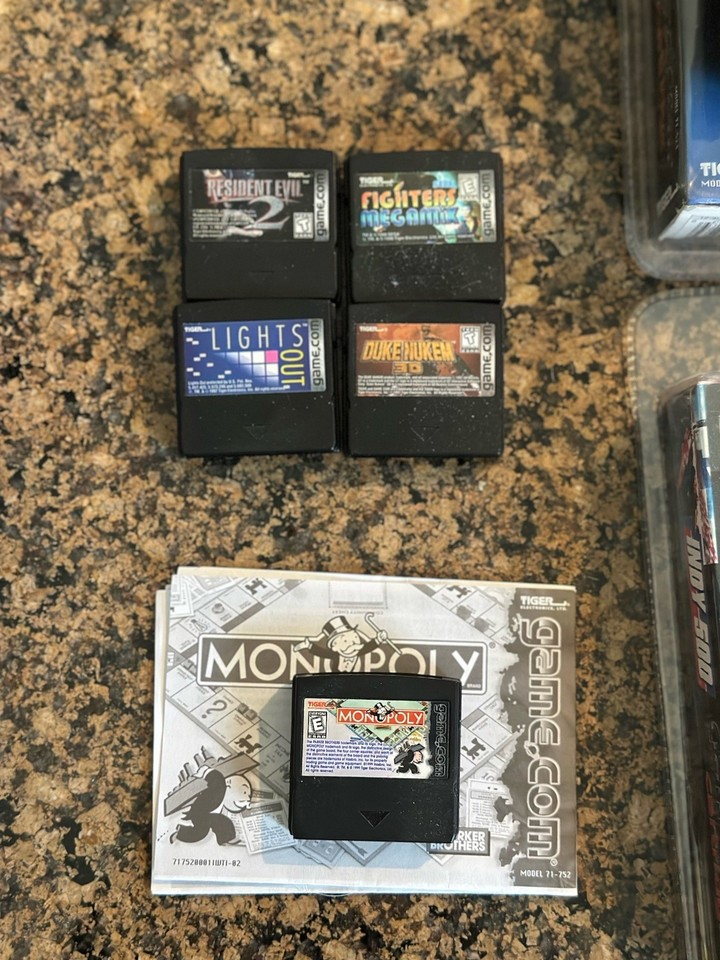 TIGER GAME COM Console (CIB) MK Trilogy Bundle *TESTED, READ* | eBay