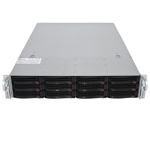 Supermicro CSE-826BE1C4-R1K23LPB 12-Bay 3.5" SAS3 12Gbps 2U Server ...