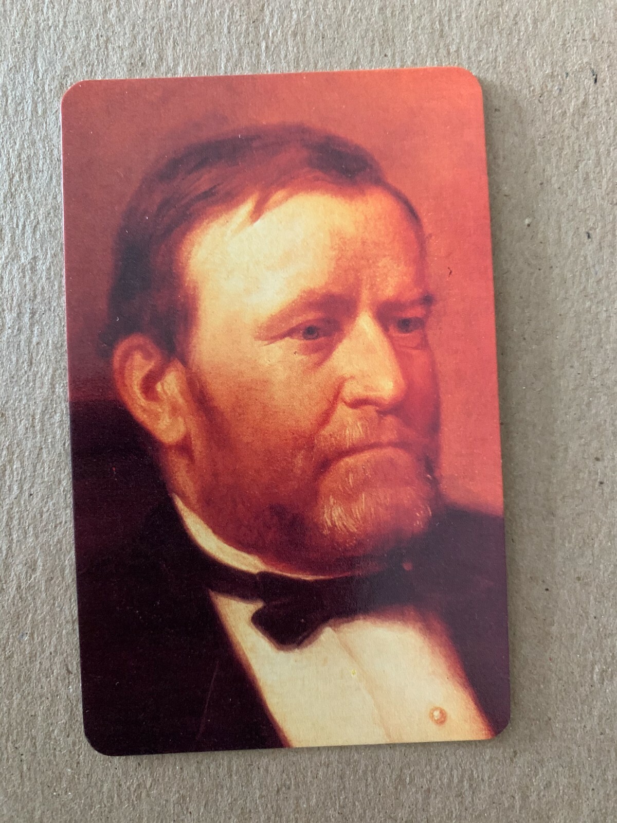 ULYSSES S GRANT trading card, Fax Pax 18th President (Civil War General ...