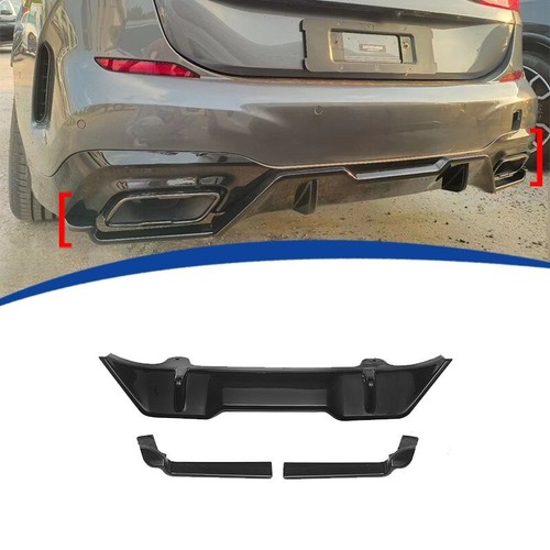 Gloss Black Rear Bumper Diffuser Lip Kit Fit for BMW 2-Series F44 2021 ...