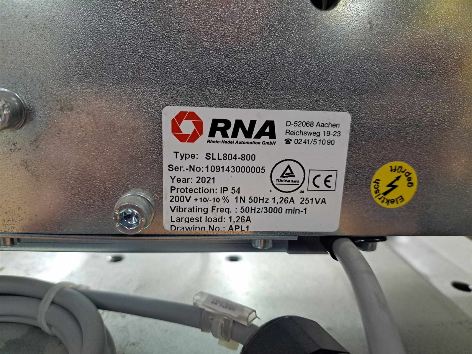 RNA Hopper / Feeder BVL-50 w/ Drive Unit SLL804-800 | eBay
