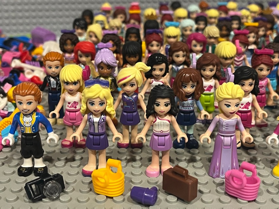 LEGO Friends Minifigures Lot of 5 Randomly Selected + 15 FREE ...
