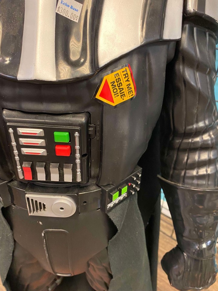 STAR WARS 48” Darth Vader Motion Activated Lights & Sound Battle Buddy ...