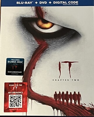 IT Chapter Two (Blu-ray Disc + DVD, NO Digital, 2019, 2 disc set ...