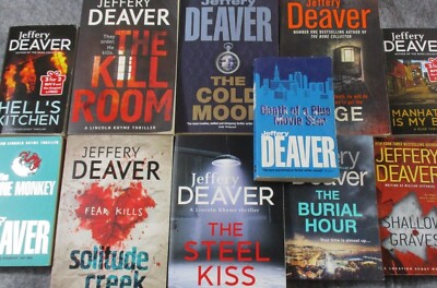 Jeffery Deaver Novels Large Selection Combine Postage Complete Your ...