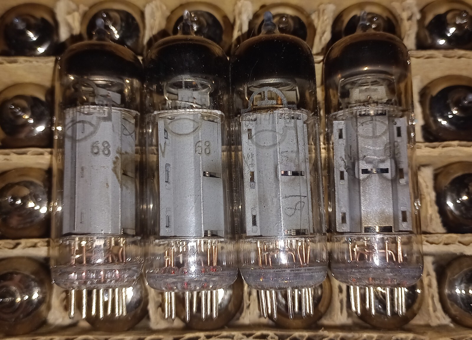 4 x REFLECTOR 6P14P-V EL84 Tubes | eBay