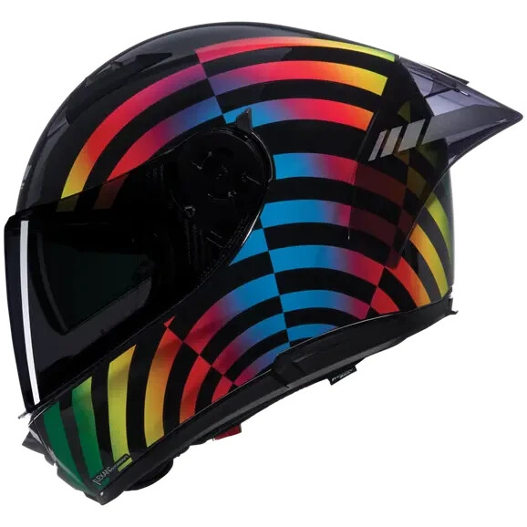 Nolan N60.6 Full Face Helmet 60-6 Sport Multicolor 343 Black Size L | eBay