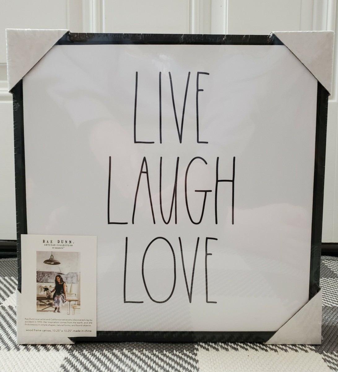 Live Laugh Love Canvas Personalized